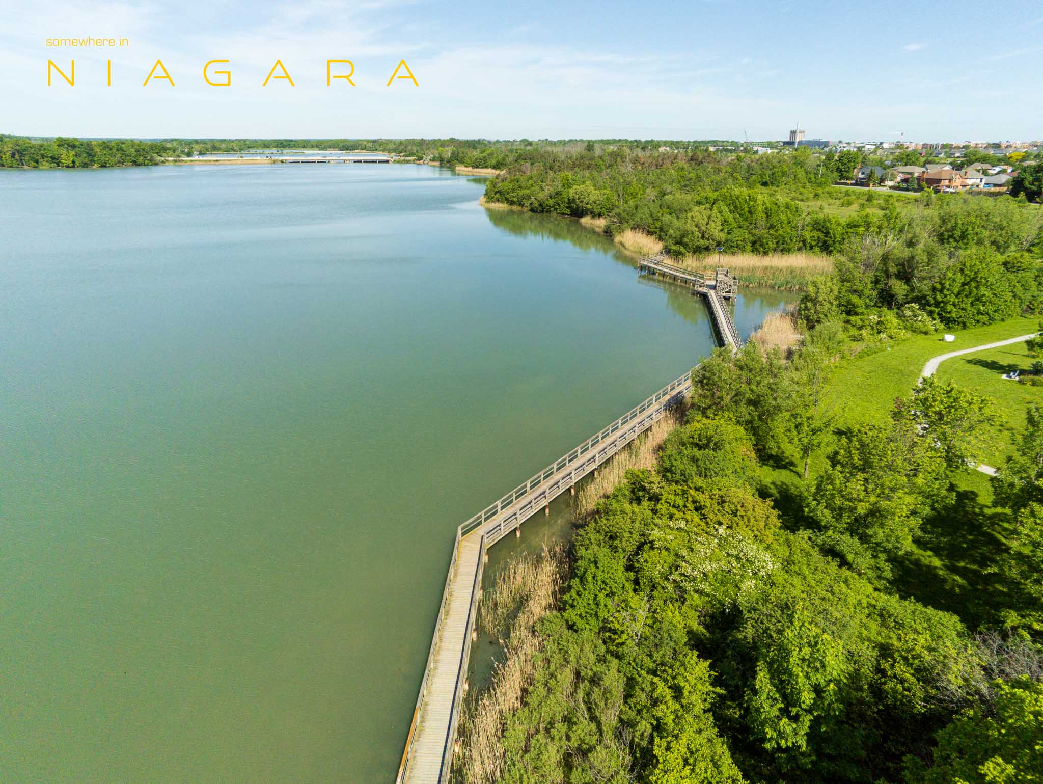 Lake Gibson From The Air - GYST Services
